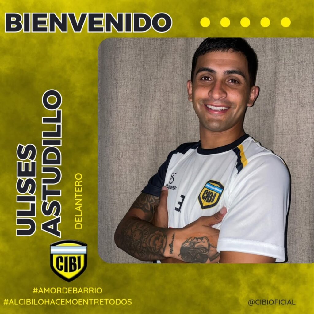 Cibi suma un delantero con recorrido: Ulises Astudillo – Futbol de Córdoba